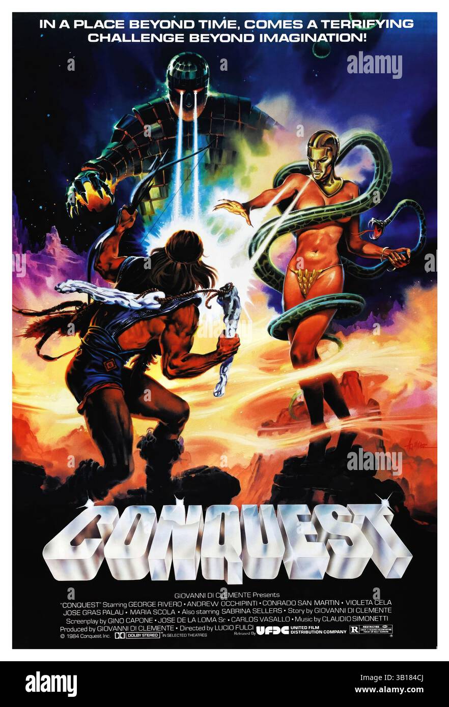 CONQUEST (1983), directed by LUCIO FULCI. Credit: CLEMI CINEMATOGRAFICA ...
