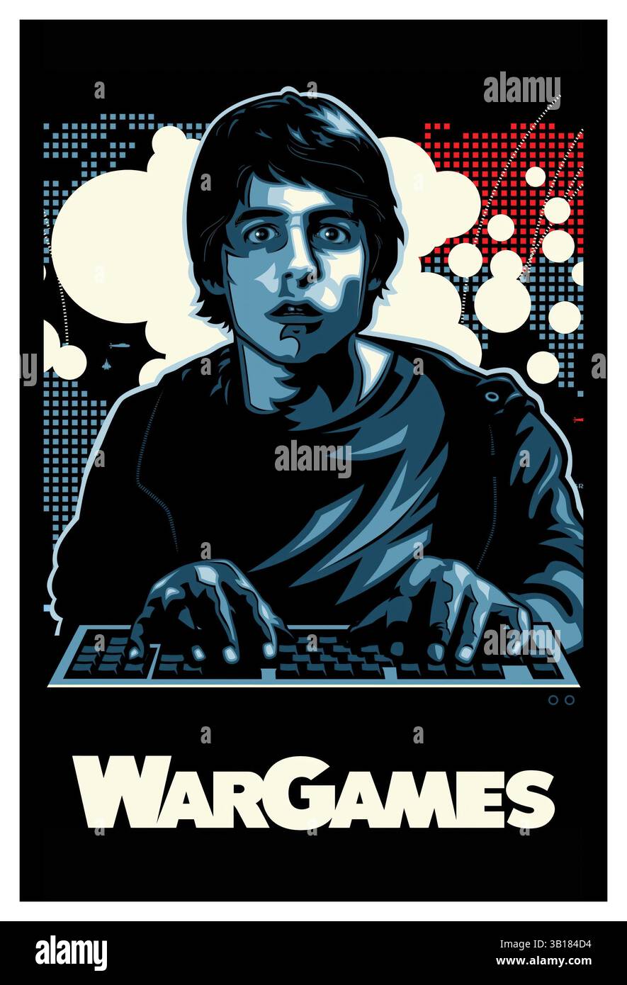 WARGAMES (1983), directed by JOHN BADHAM. Credit: M.G.M/UNITED ARTIST ...