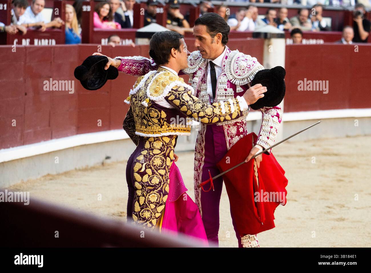 Madrid, 09/30/2023. Las Ventas Bullring. Bullfight. Uceda Leal, Juli at ...