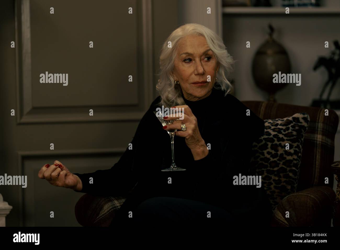 HELEN MIRREN in MOBLAND (2025), directed by GUY RITCHIE and ANTHONY ...