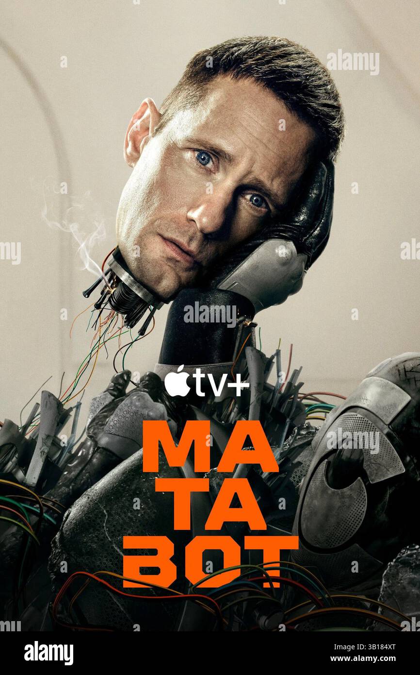 ALEXANDER SKARSGARD in MURDERBOT (2025), directed by PAUL WEITZ, CHRIS ...