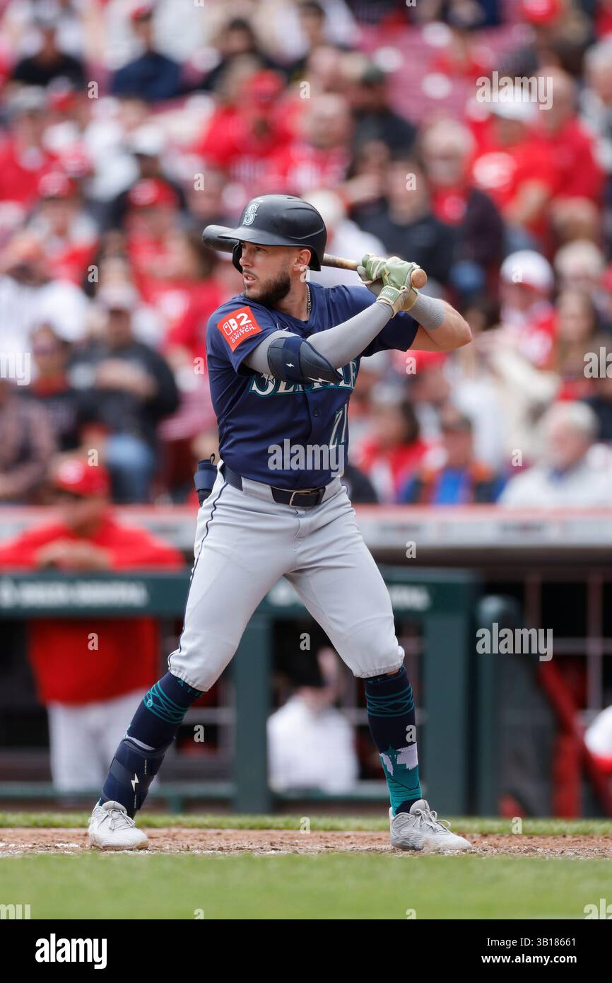 CINCINNATI, OH - APRIL 17: Seattle Mariners third baseman Miles ...