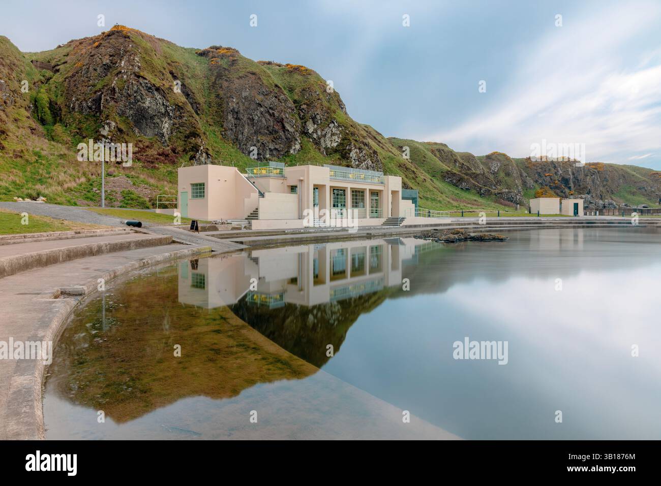 The Tarlair Swimming Pools in Macduff, Aberdeenshire, Scotland, are ...