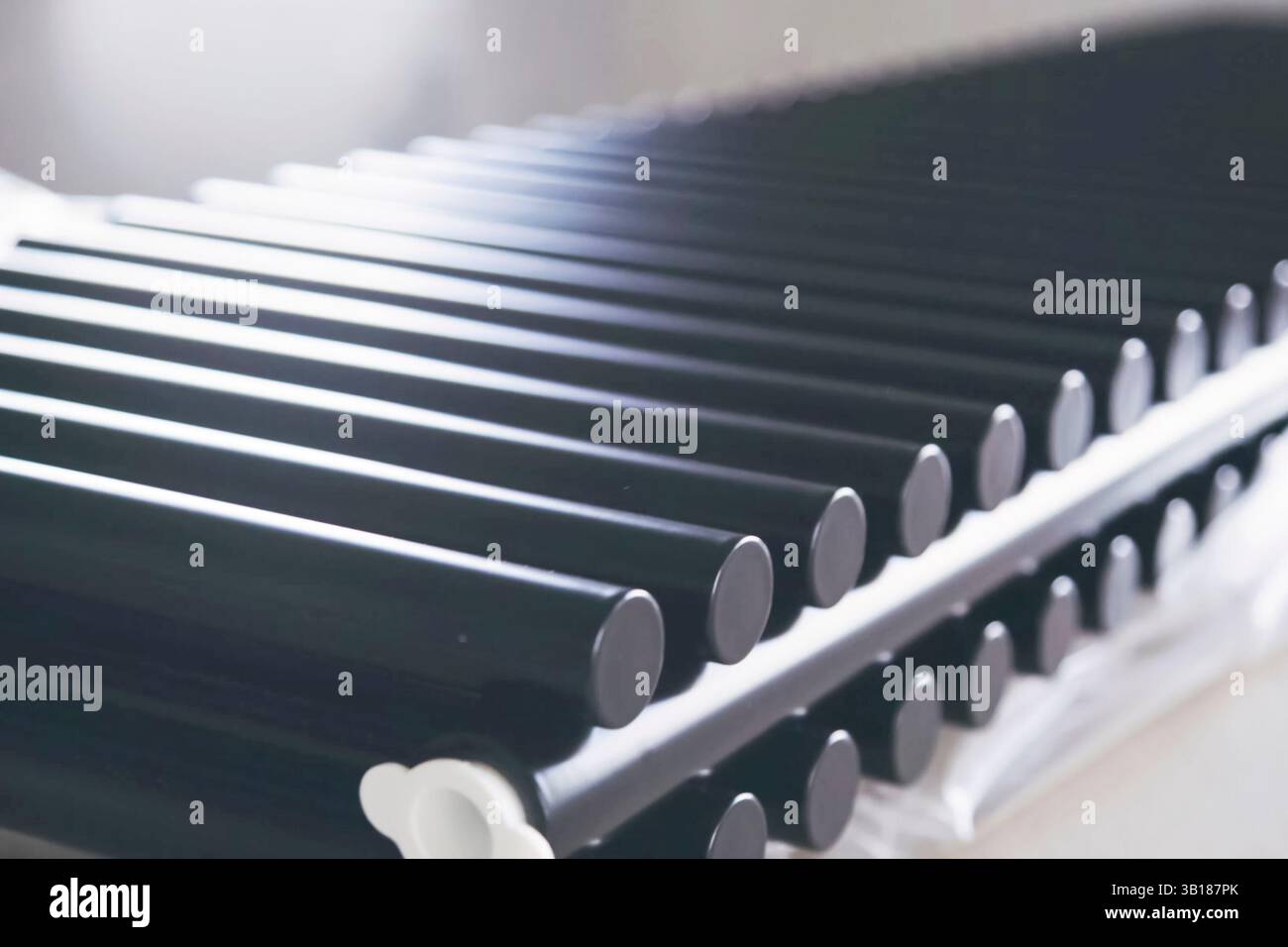 Radiators of the heating system, Radiators with cylindrical tubes Stock ...