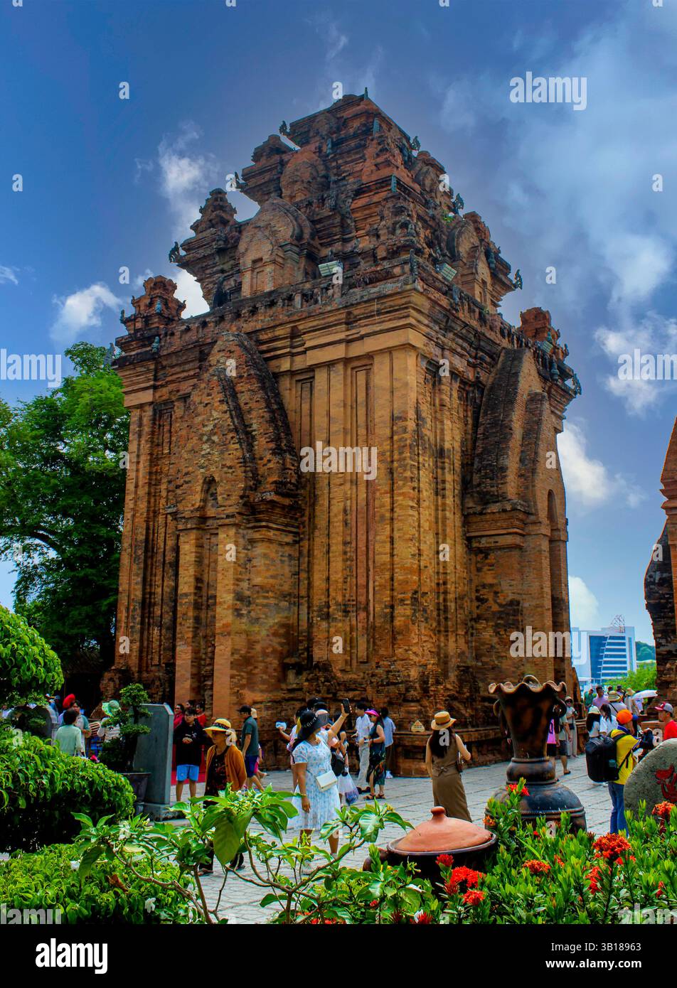 Vietnam, Nha Trang. Ponagar or Pona Gar Temple (Thap Ba Ponagar Stock ...