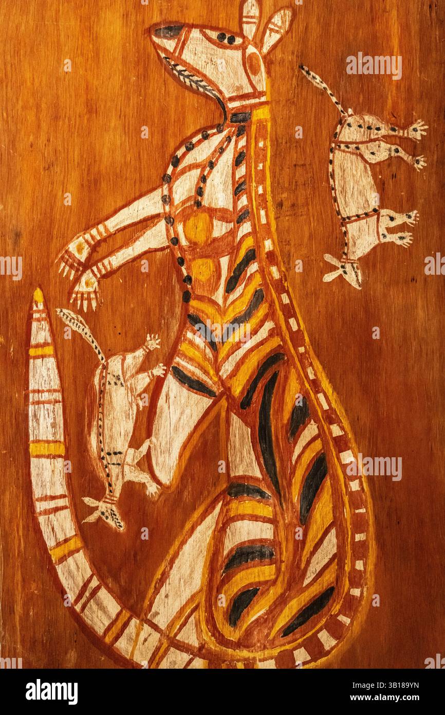 Wubarrr ceremony, Kangaroo Dance, Born Clan, Kuninjkú group, Oenpelli ...