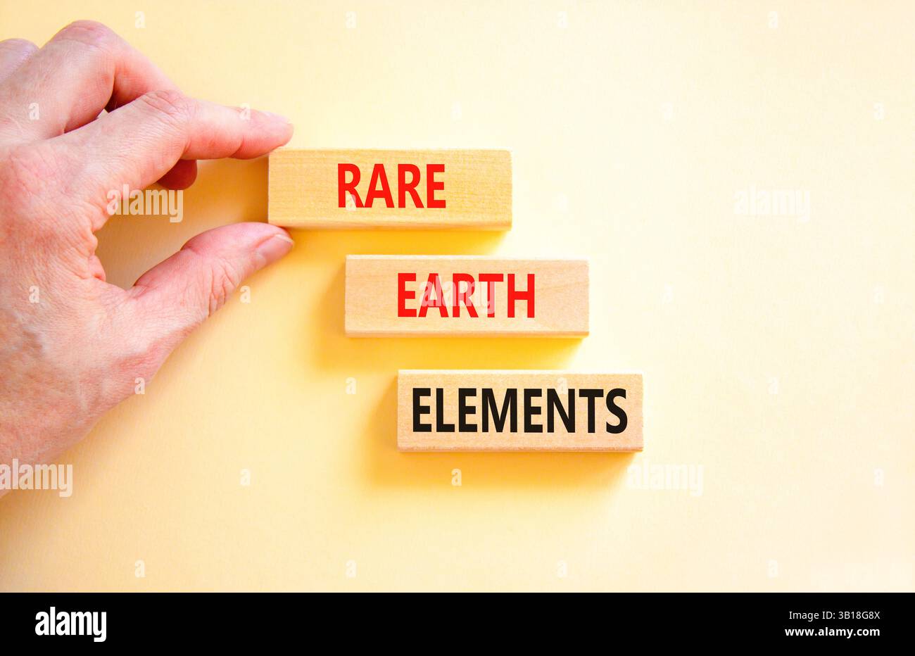 Rare earth elements symbol. Concept words Rare earth elements on ...