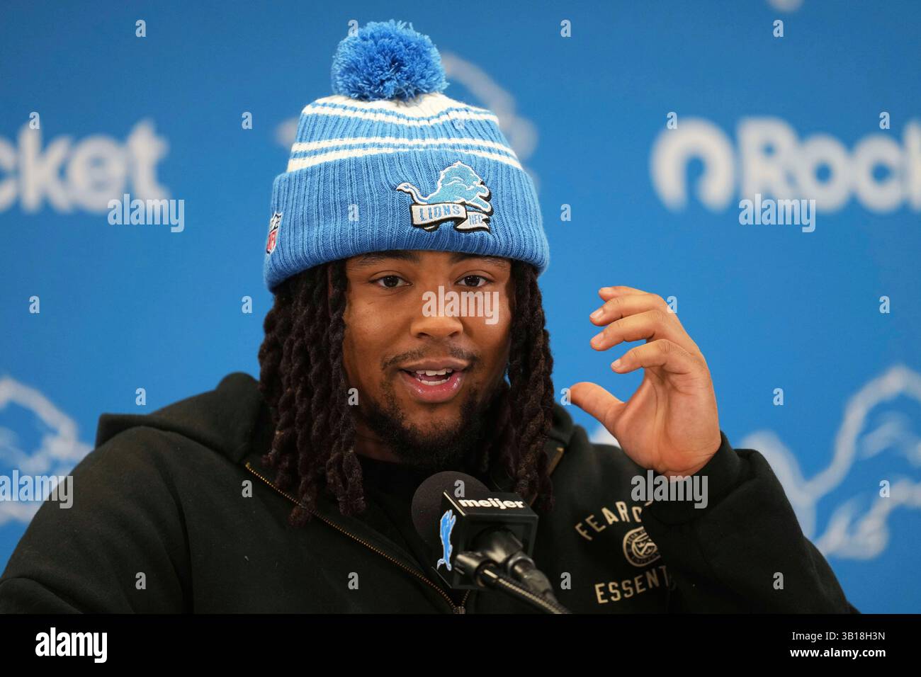 Ohio State defensive tackle Tyleik Williams, the Detroit Lions first ...