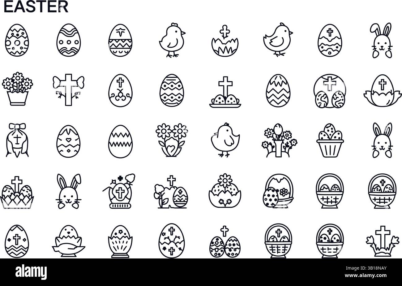 Spring themed crafts Stock Vector Images - Alamy