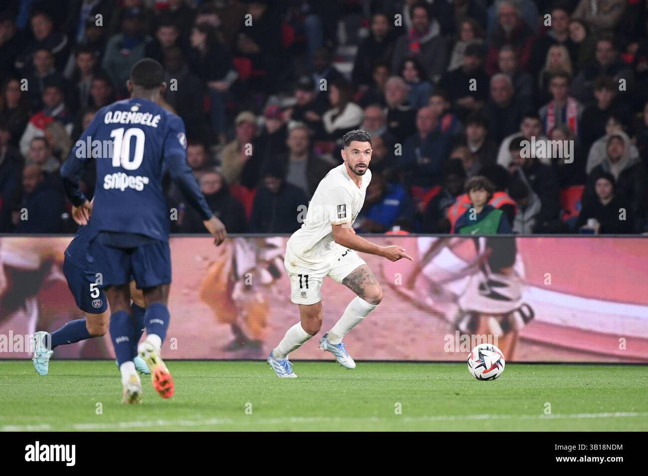 11 Morgan SAMSON (ogcn) during the Ligue 1 MCDonald's match between ...