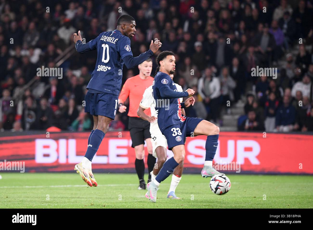 10 Ousmane DEMBELE (psg) during the Ligue 1 MCDonald's match between ...
