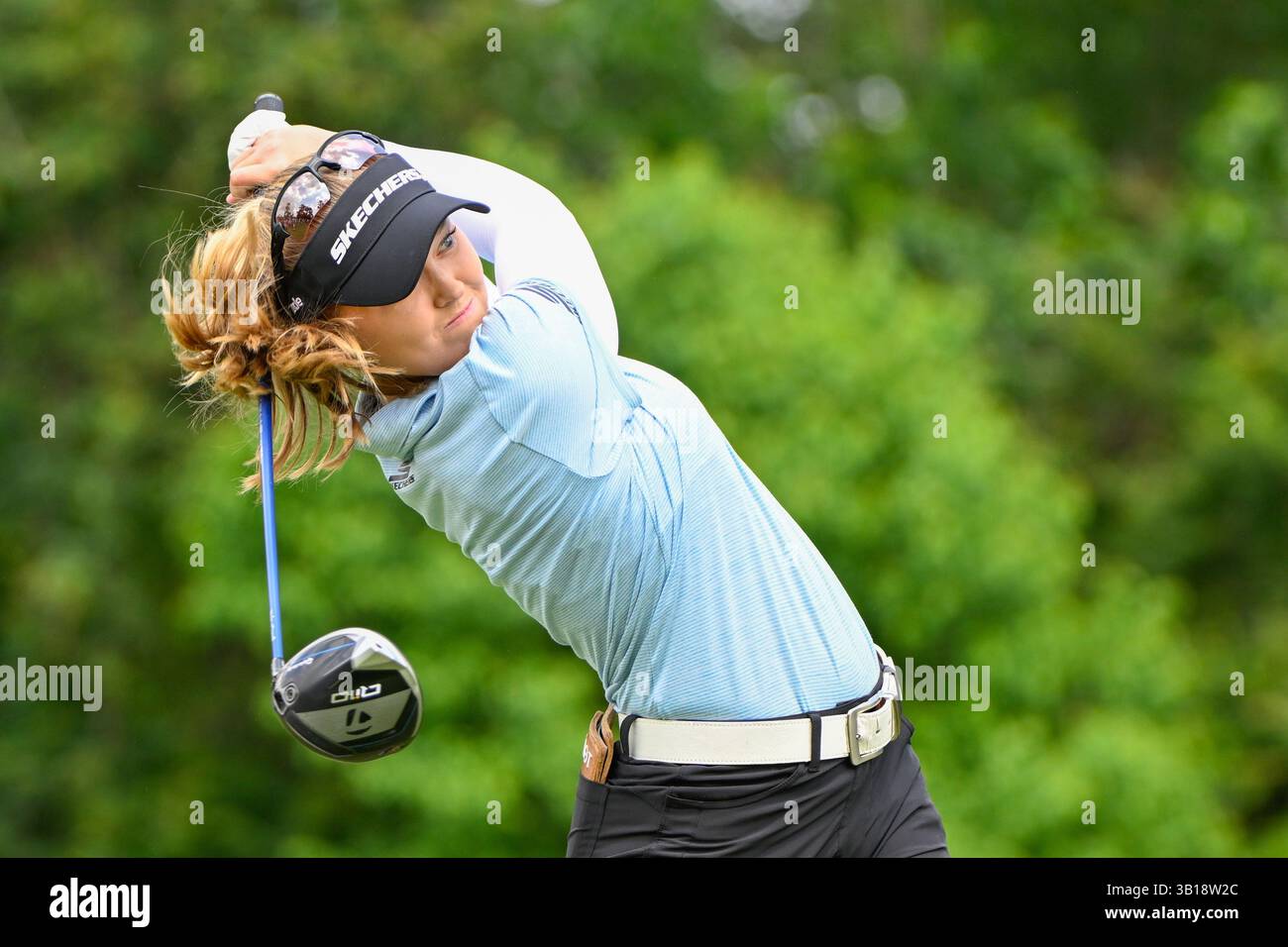 THE WOODLANDS, TX - APRIL 25: Brooke M. Henderson (CAN) during the ...