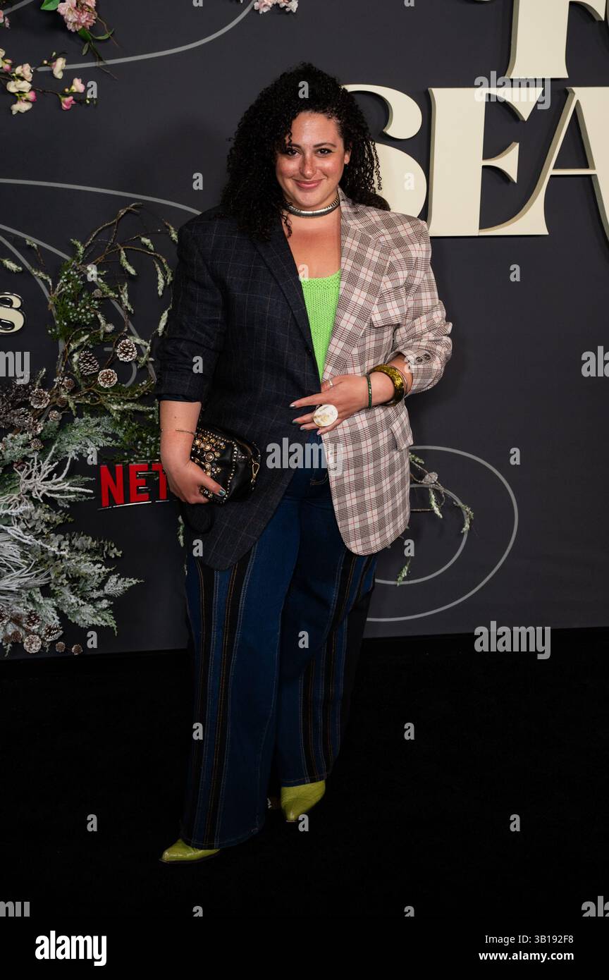 Los Angeles, USA. 25th Apr, 2025. Simone Recasner attends Netflix's ...