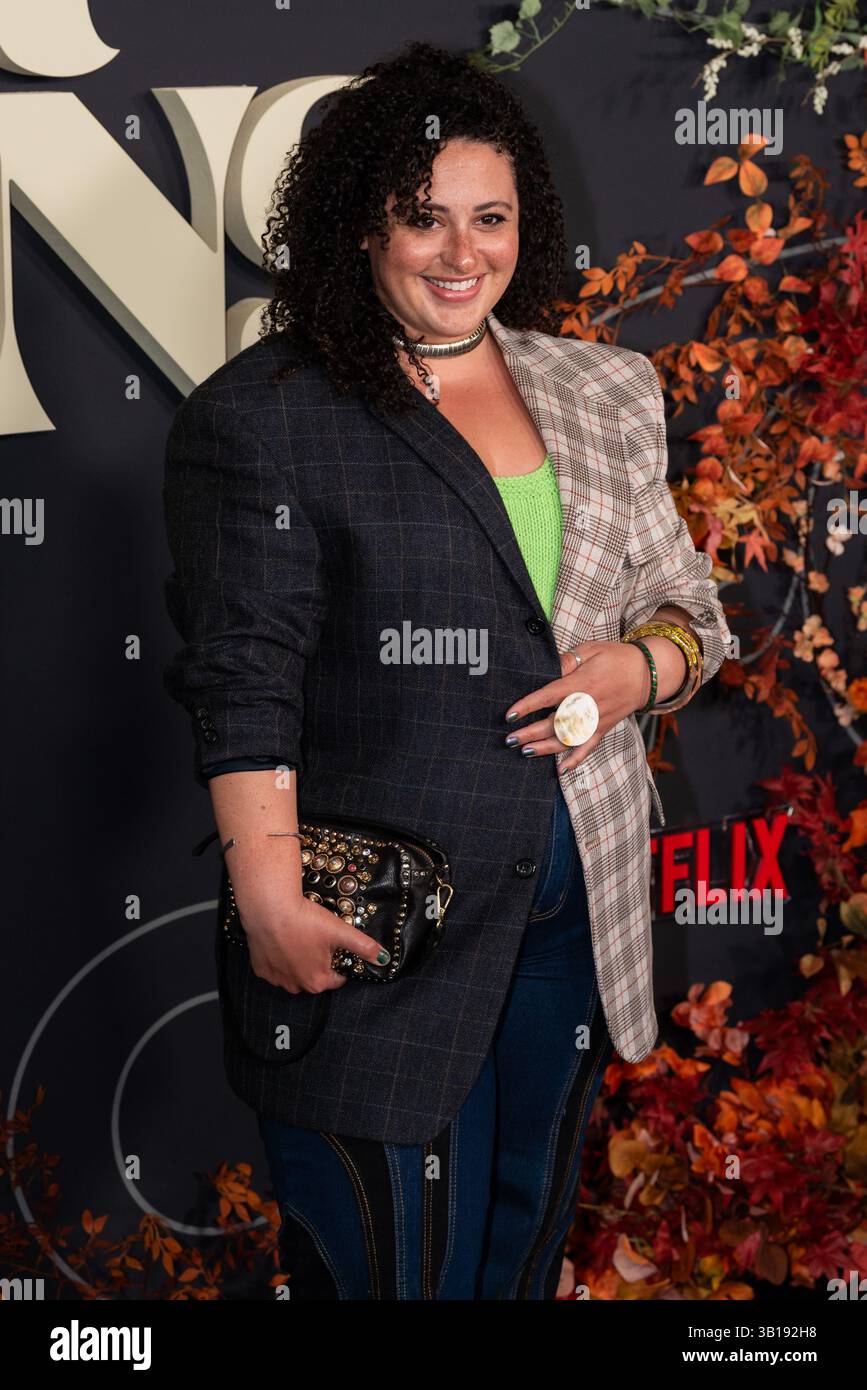 Los Angeles, USA. 25th Apr, 2025. Simone Recasner attends Netflix's ...