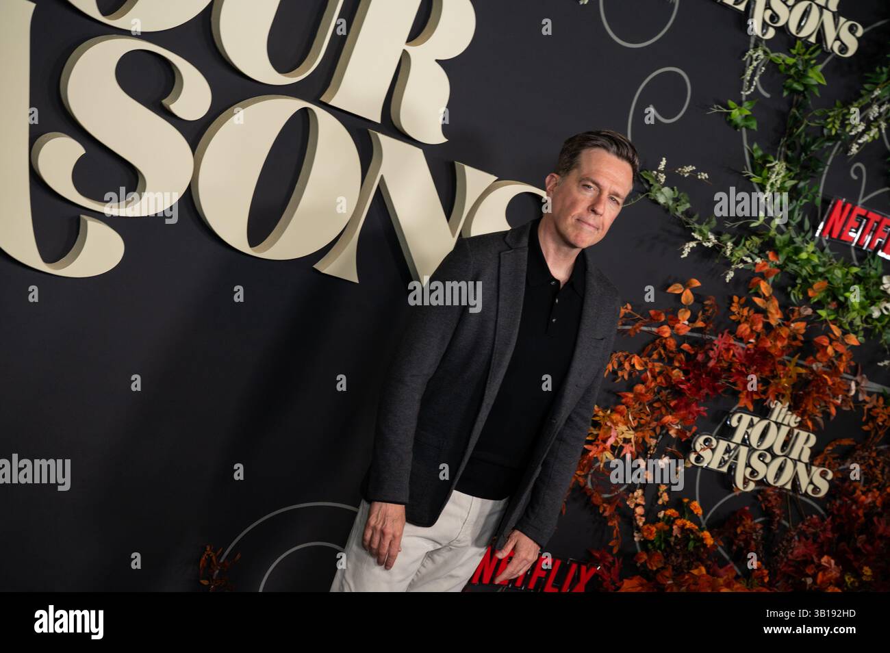 Los Angeles, USA. 25th Apr, 2025. Ed Helms attends Netflix's "The Four ...