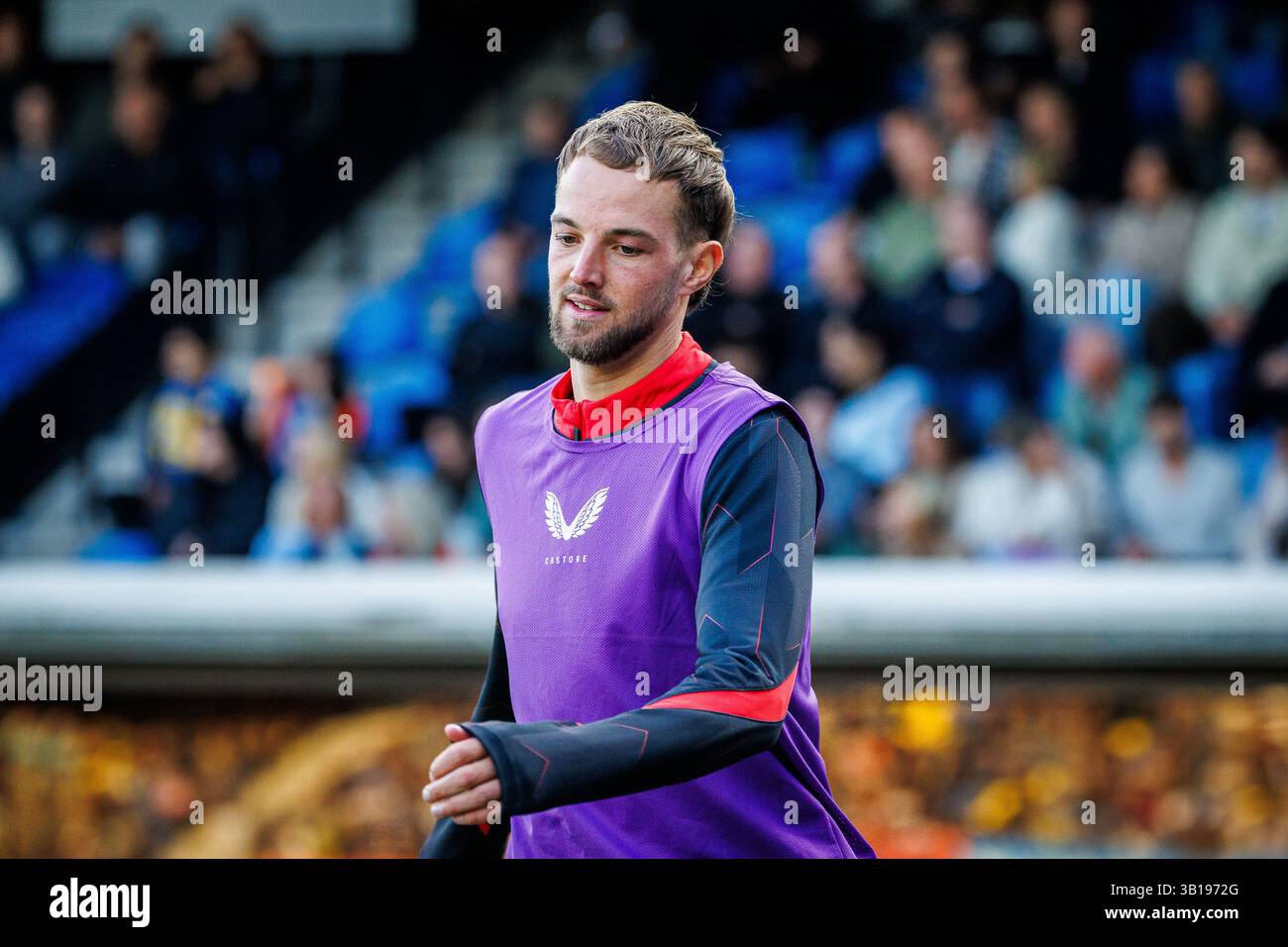 Waalwijk, Netherlands. 25th Apr, 2025. WAALWIJK, 25-04-2025, Mandemakers Stadion, Season 2024 ...