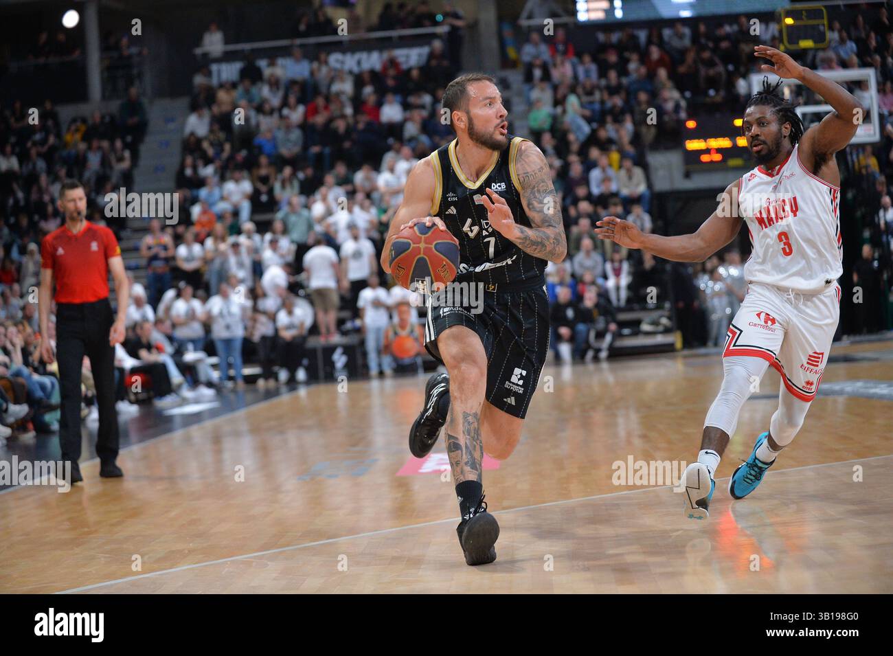 Joffrey Lauvergne of LDLC Asvel during the French championship, Betclic ...