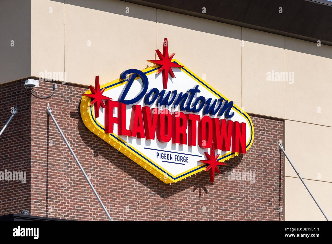 Downtown Flavortown is an entertainment center with games, bowling ...