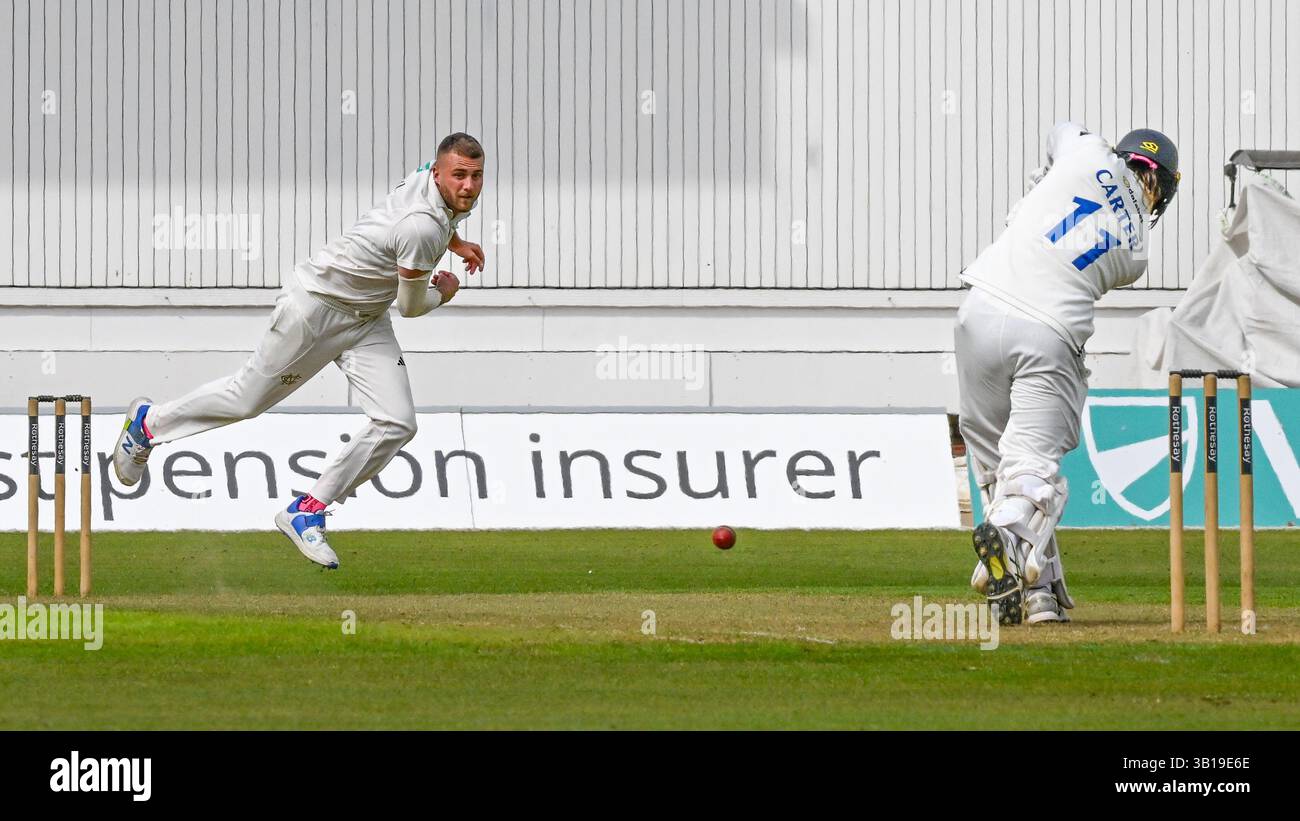 Nottingham, United kingdom, Trent Bridge Cricket Ground. 25 April 2024 ...