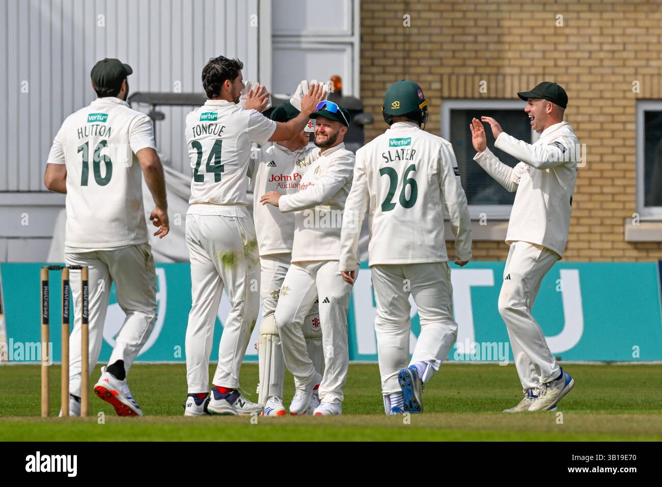 Nottingham, United kingdom, Trent Bridge Cricket Ground. 25 April 2024 ...