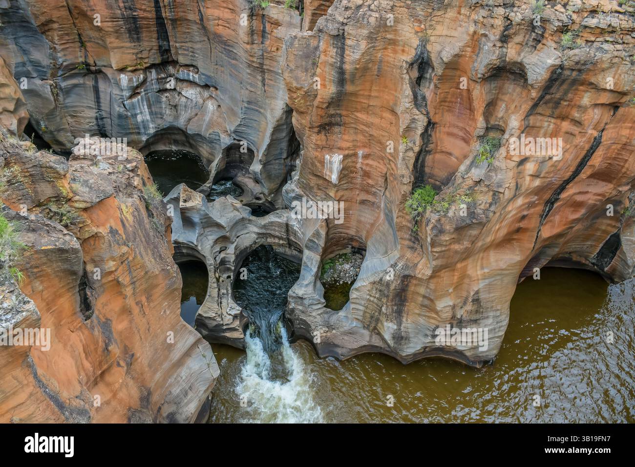 Bourke's Luck Potholes in Graskop, Mpumalanga - geological attraction ...