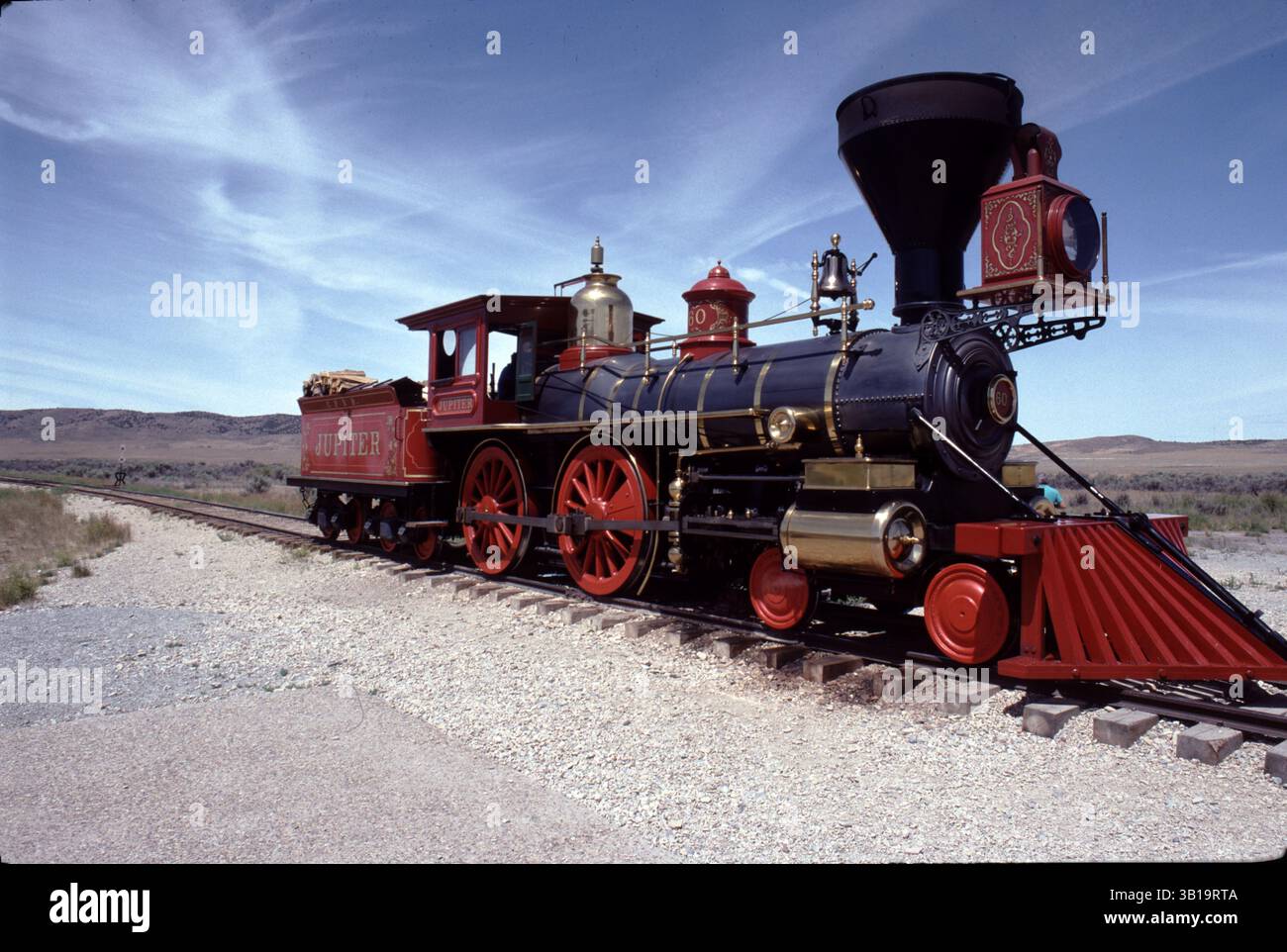 The Promontory Summit in Utah was the site of the Golden Spike ceremony ...