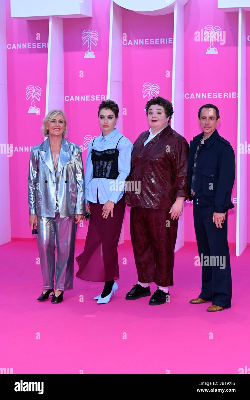 Cannes - 8th Canneseries International Festival - 2nd Pink Carpet ...