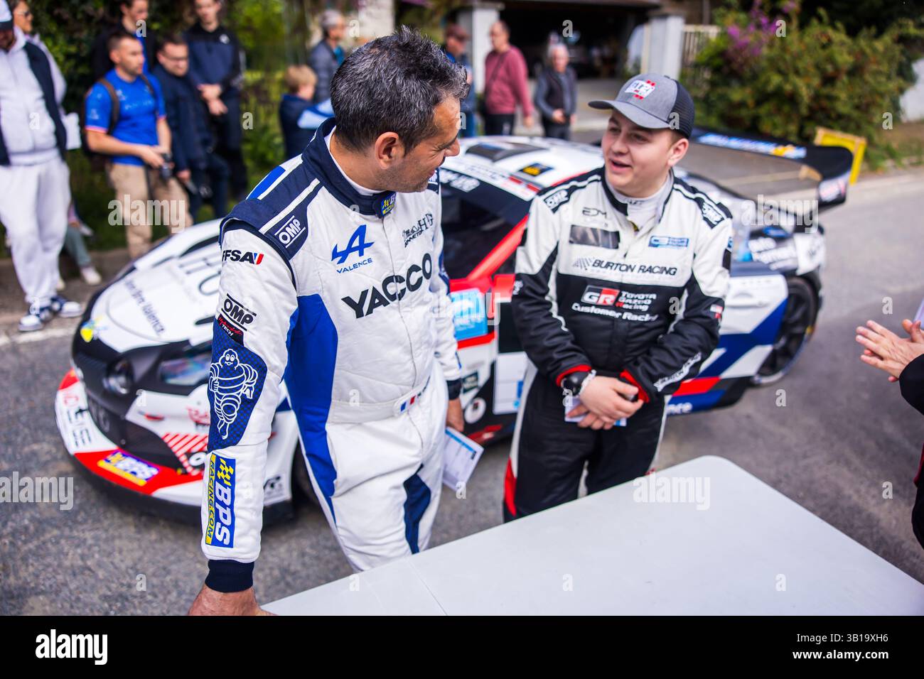 ROBERT Cedric, DUVAL Matthieu, Alpine A110 GT , Team Bonneton HDG, portrait during the Rallye ...