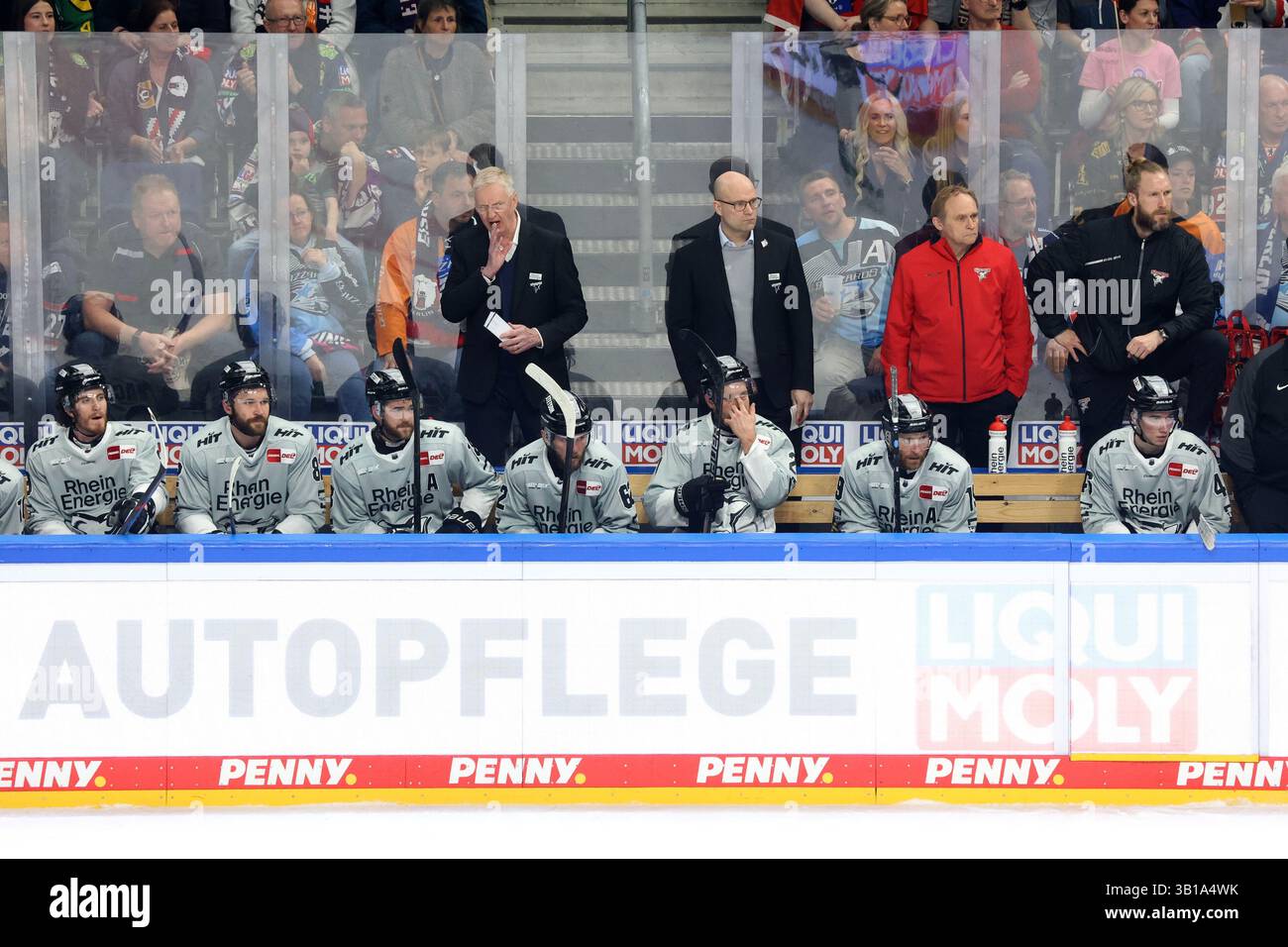25.04.2025, Uber-Arena, Berlin, DEU, DEL, 1.EBL, Eisbaeren vs. Koelner ...