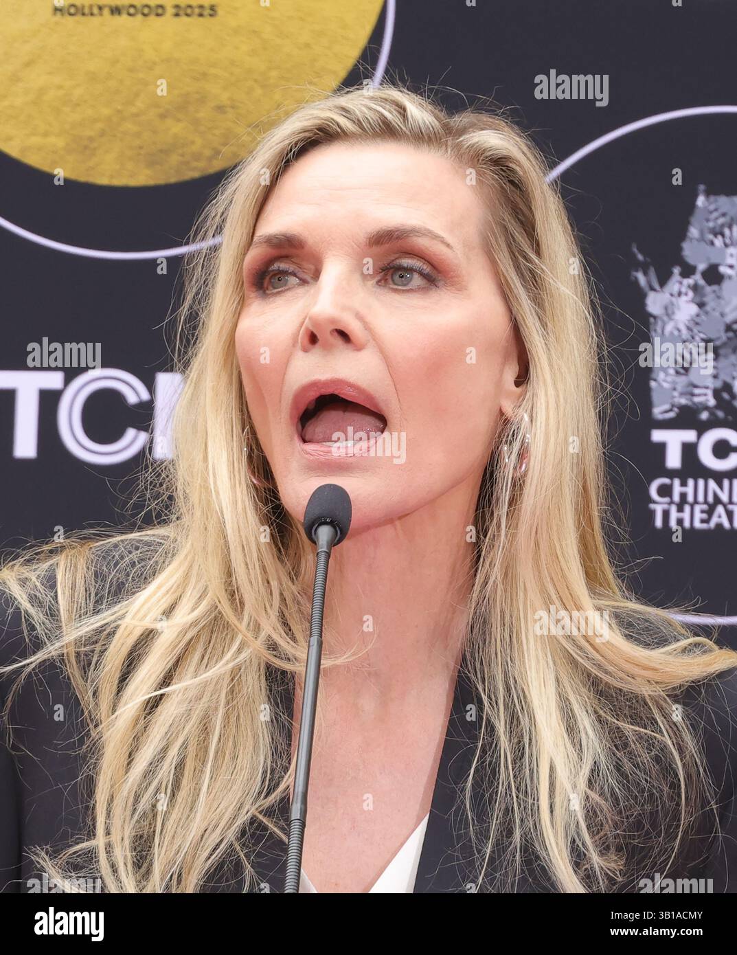 25 April 2025 Los Angeles, California - Michelle Pfeiffer At TCM Honors ...