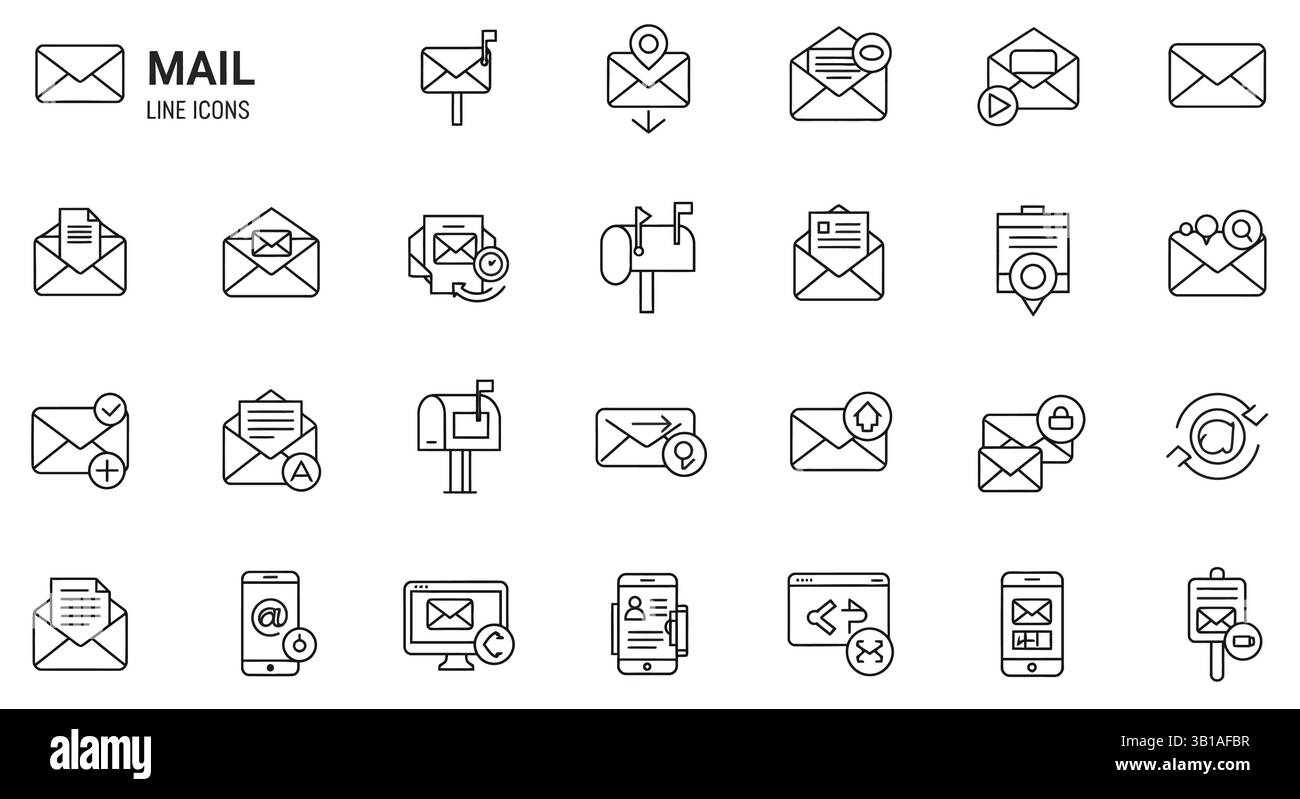 Direct mail stamp Stock Vector Images - Alamy