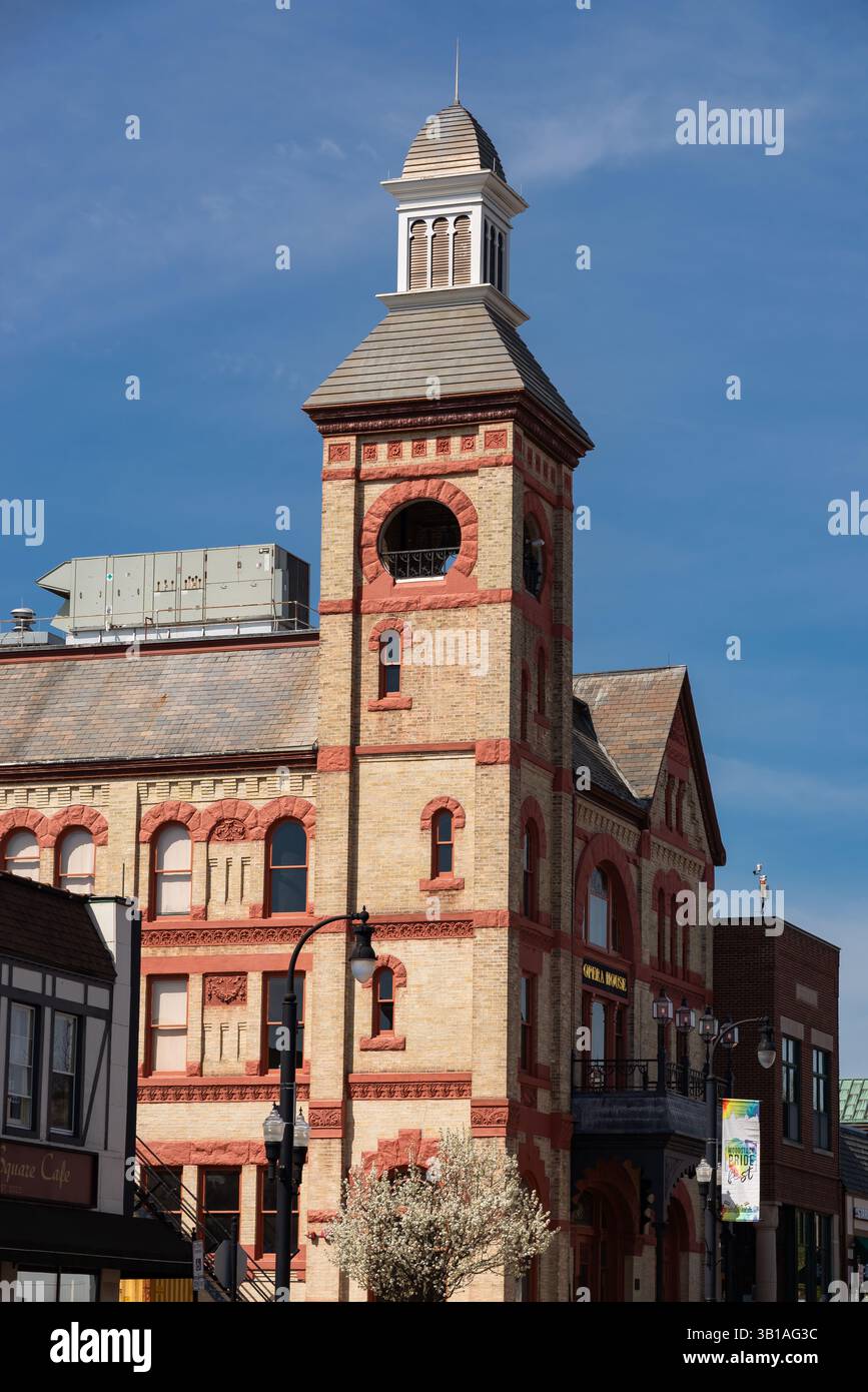 Woodstock, Illinois - United States - April 24th, 2025: The Historic ...