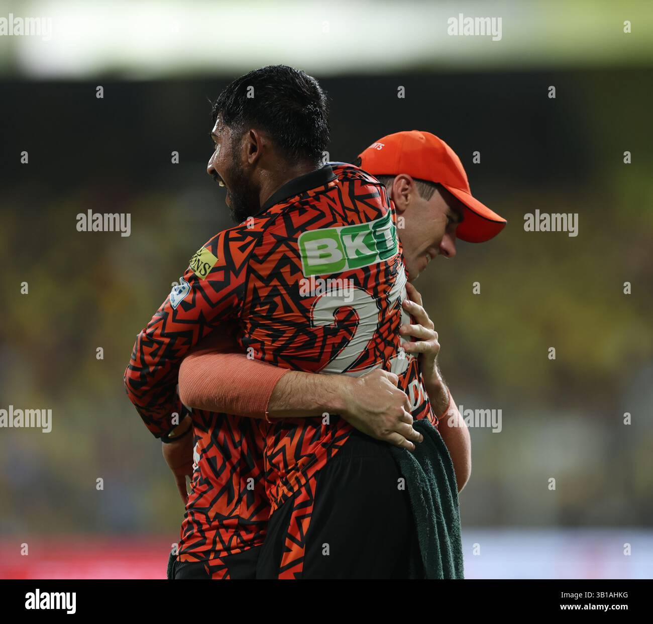 Chennai, India. 25th Apr, 2025. Cricket: IPL 2025 : Chennai Match 43: CSK vs SRH Chennai Super ...