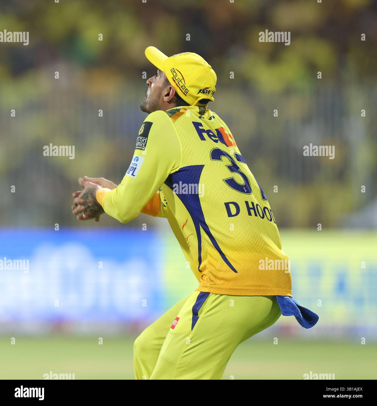 Chennai, India. 25th Apr, 2025. Cricket: IPL 2025 : Chennai Match 43: CSK vs SRH Chennai Super ...