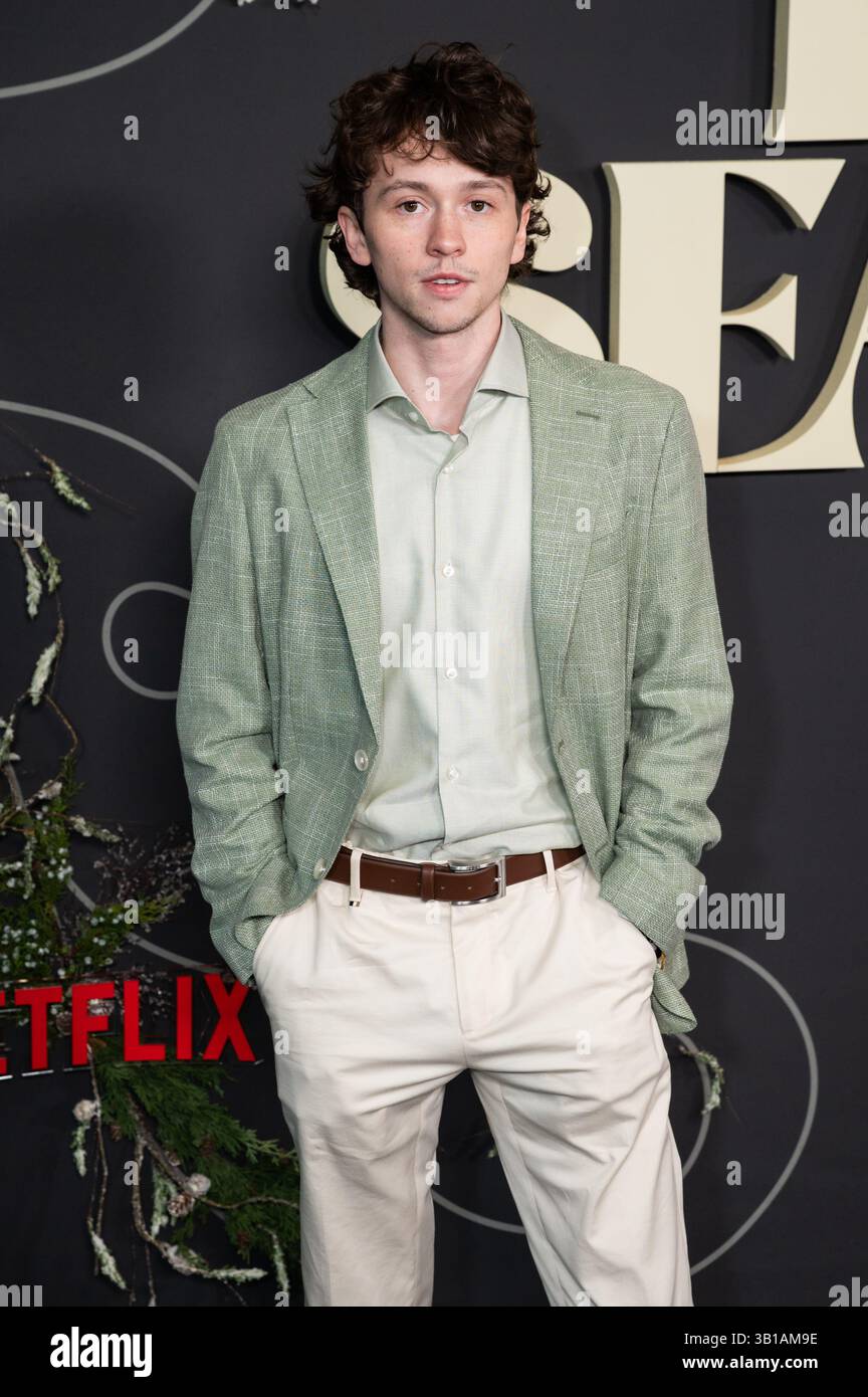 Los Angeles, USA. 25th Apr, 2025. Cole Tristan Murphy attends Netflix's ...