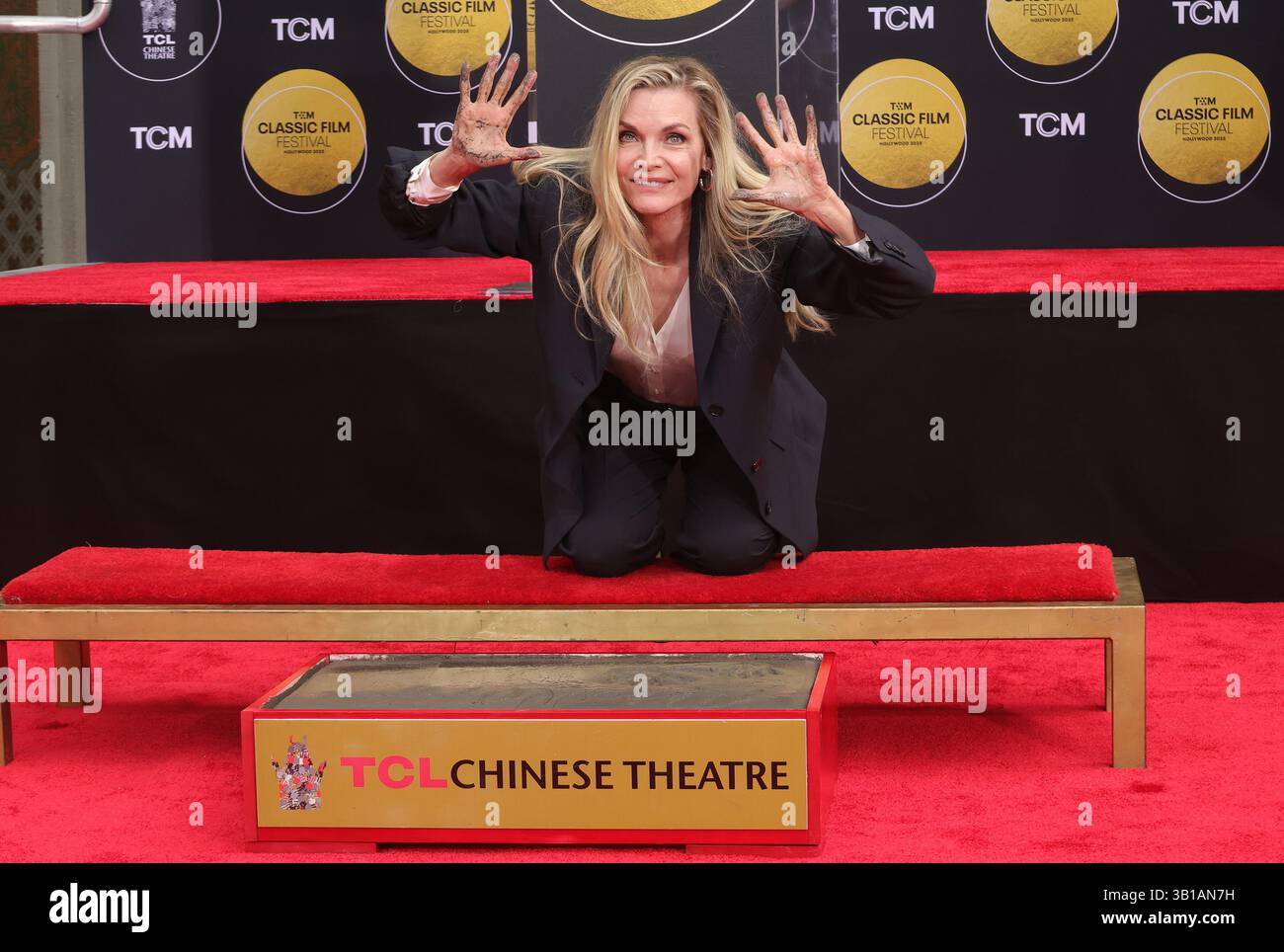Los Angeles, California, USA. 25th Apr, 2025. Michelle Pfeiffer At TCM ...