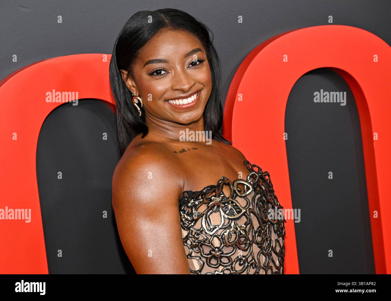 Simone Biles attends the Time100 Gala, celebrating the 100 most ...