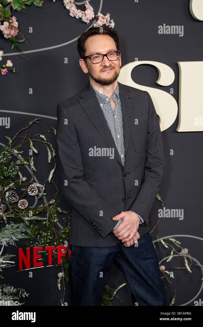 Los Angeles, USA. 25th Apr, 2025. Dylan Morgan attends Netflix's "The ...