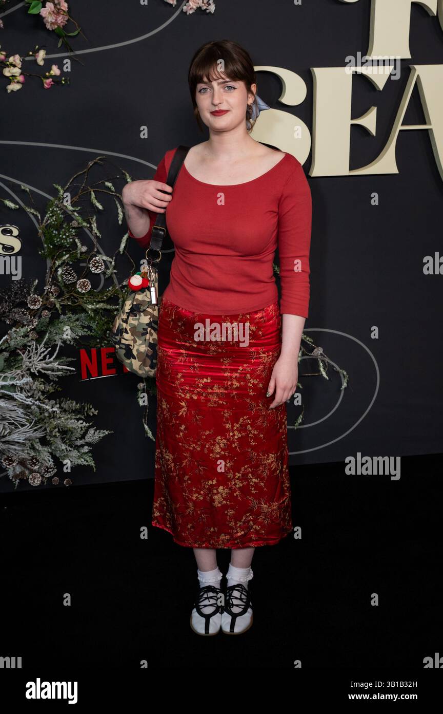 Chloe Troast attends Netflix's "The Four Seasons" premiere at Directors ...