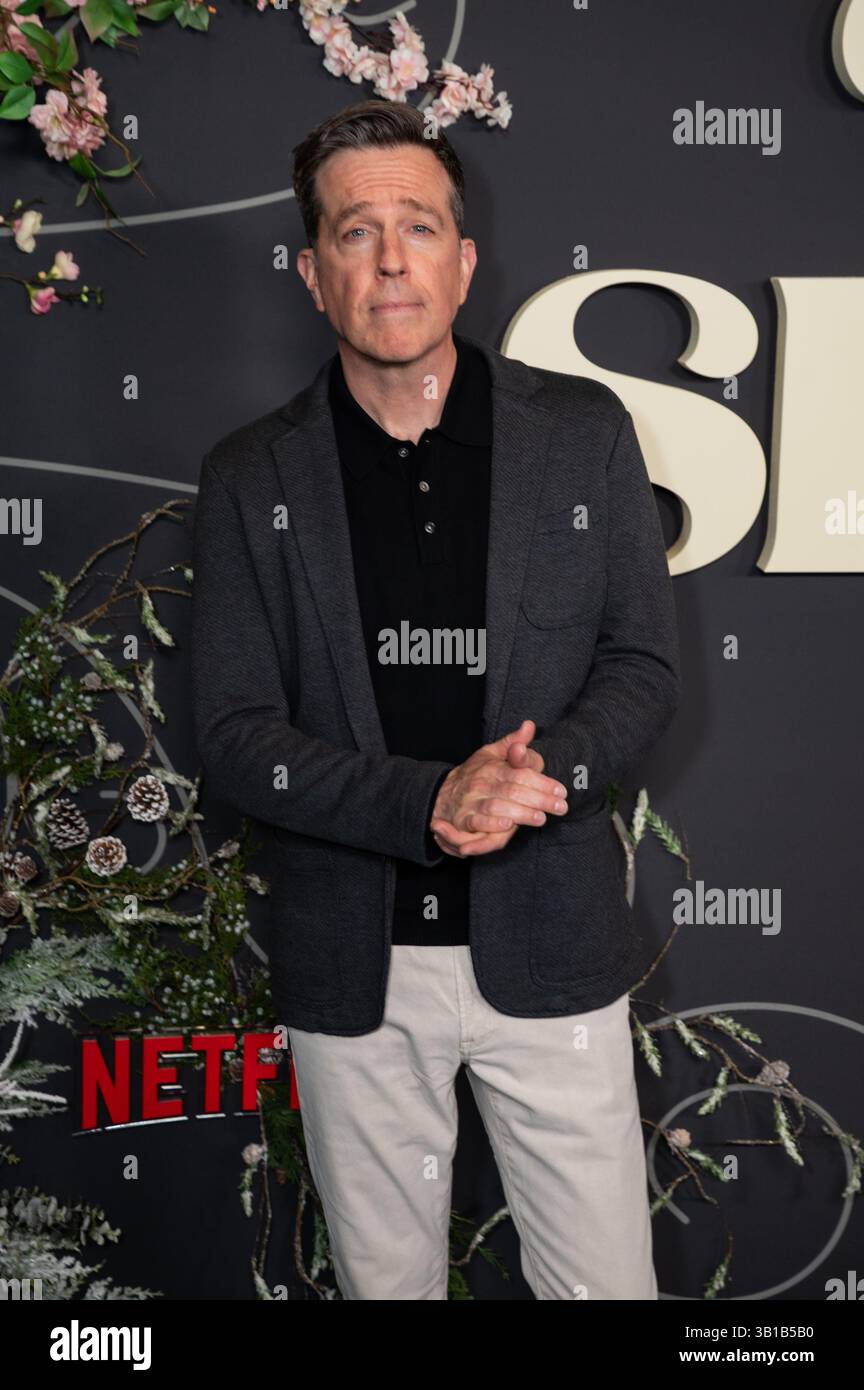 Los Angeles, USA. 25th Apr, 2025. Ed Helms attends Netflix's "The Four ...