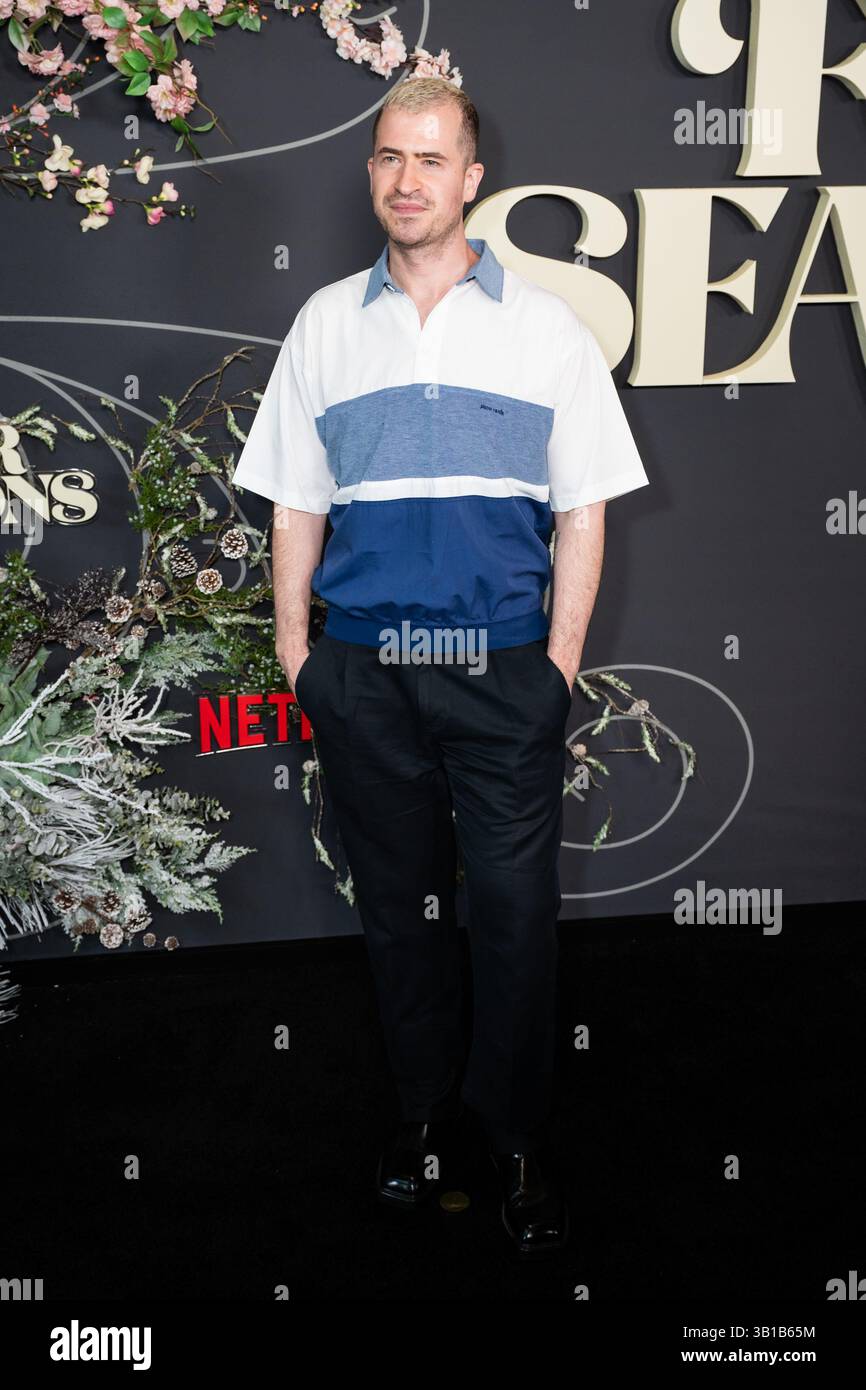 Los Angeles, USA. 25th Apr, 2025. Evan Ross Katz attends Netflix's "The ...