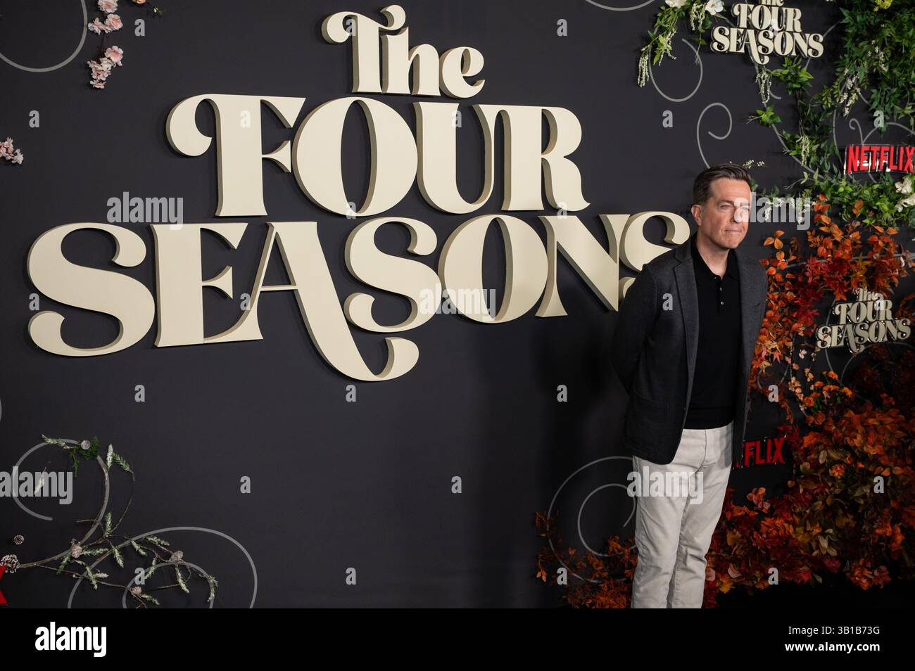 Los Angeles, USA. 25th Apr, 2025. Ed Helms attends Netflix's "The Four ...