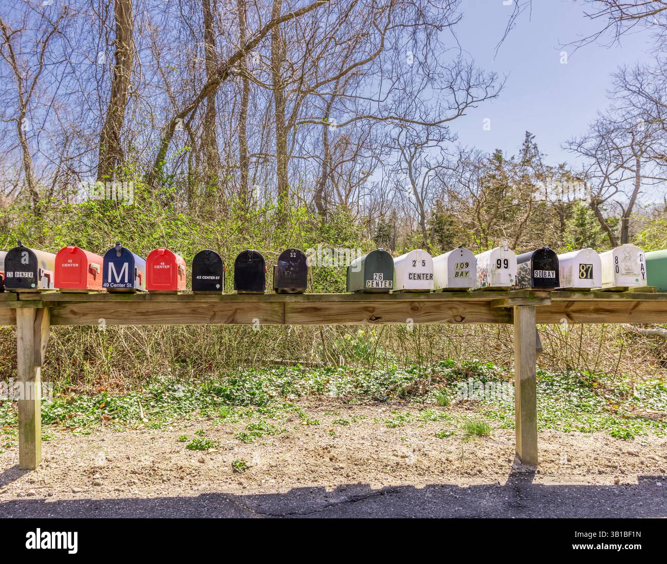 Large number metal mail hi-res stock photography and images - Alamy