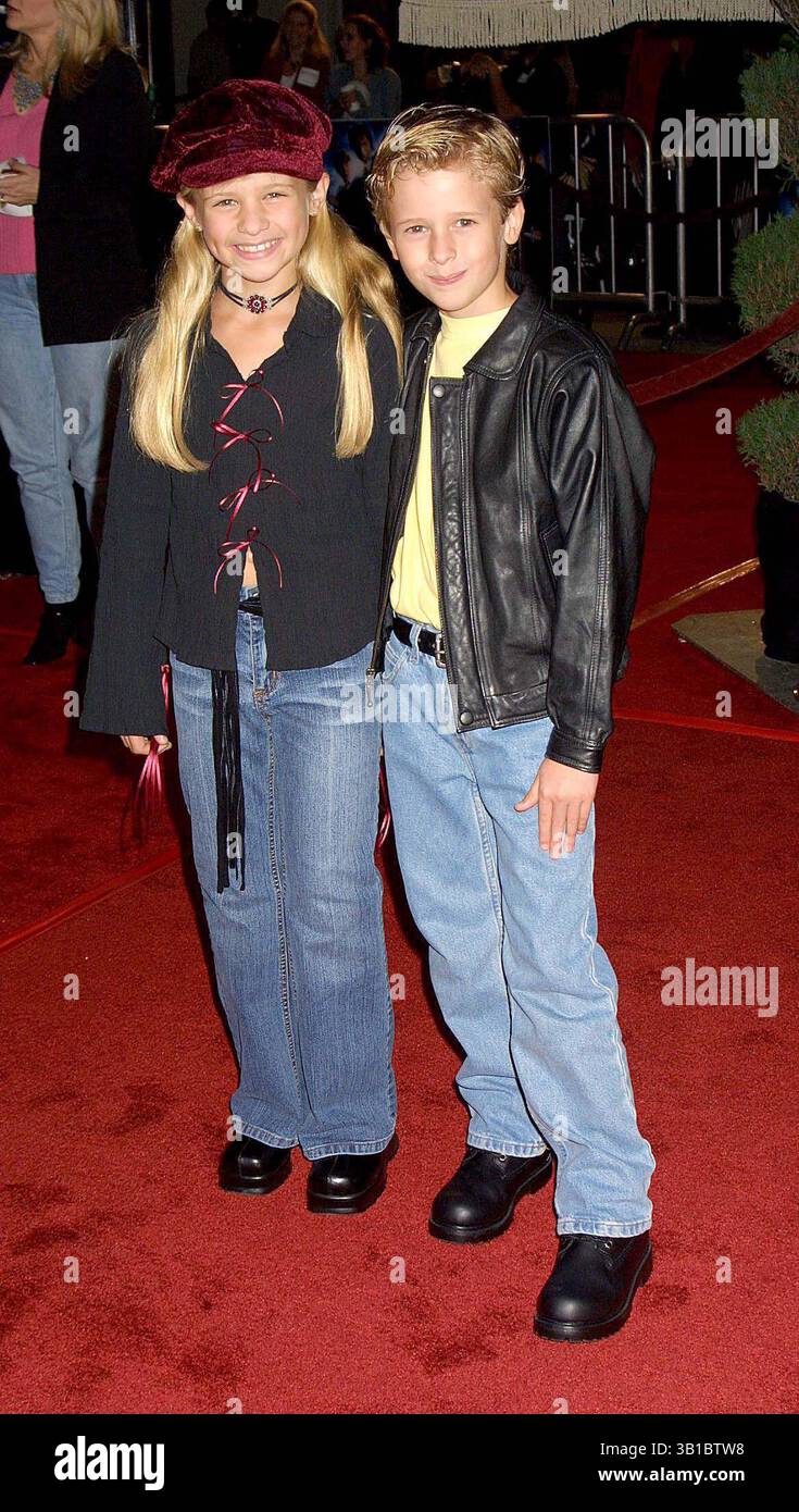 Nov. 15, 2002 - Hollywood, California, U.S. - JENNA AND CAYDEN BOYD ...