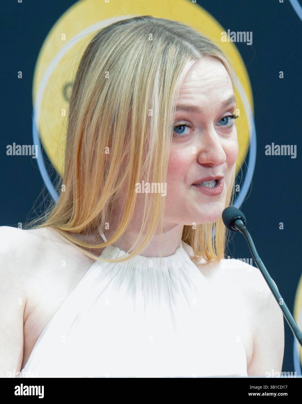 Hollywood, California, USA. 25th Apr, 2025. Dakota Fanning. TCM Honors ...