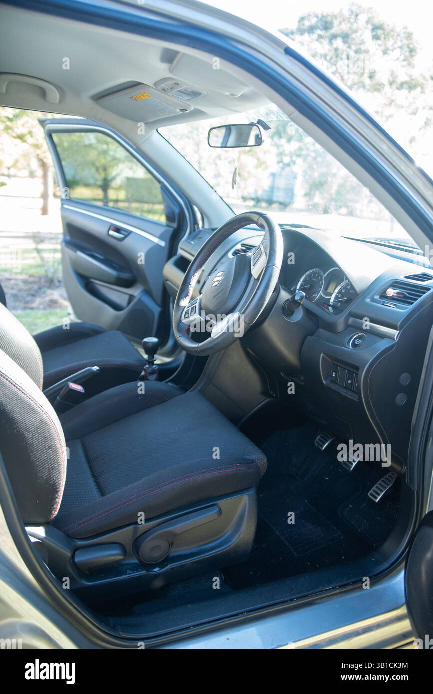 interior of a modern car Stock Photo - Alamy