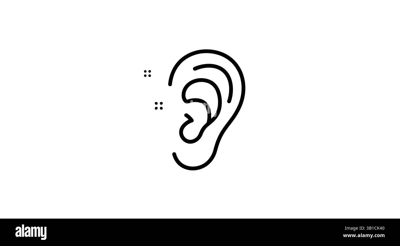 Hearing rehabilitation symbols hi-res stock photography and images - Alamy