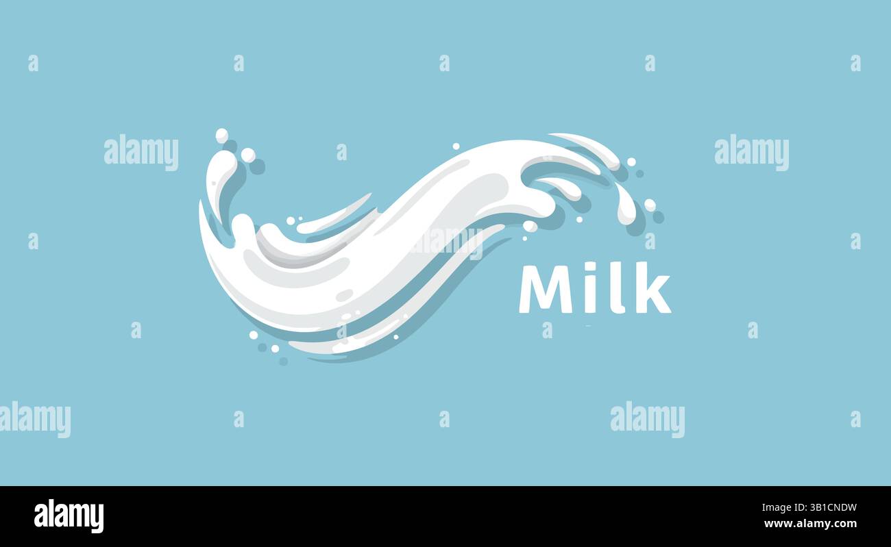 Milk flow graphics hi-res stock photography and images - Alamy