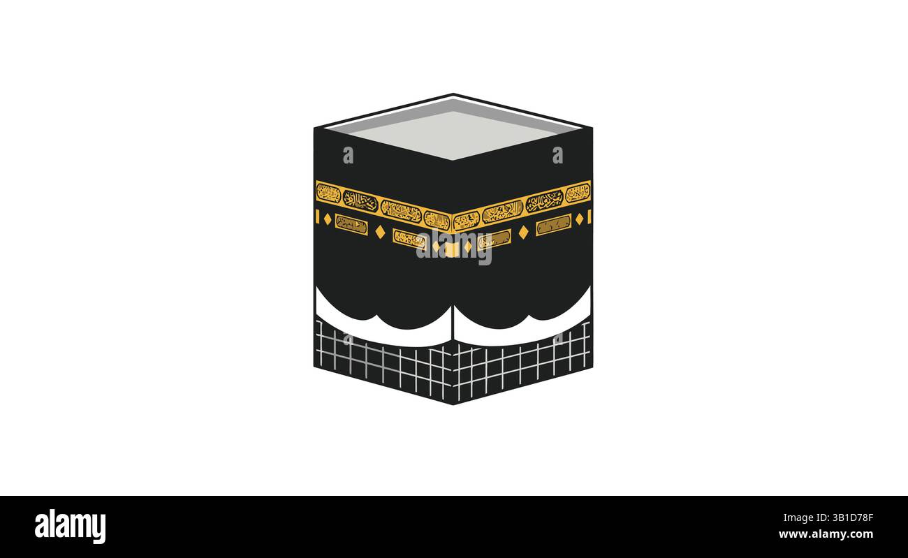 Kaaba outline drawing hi-res stock photography and images - Alamy