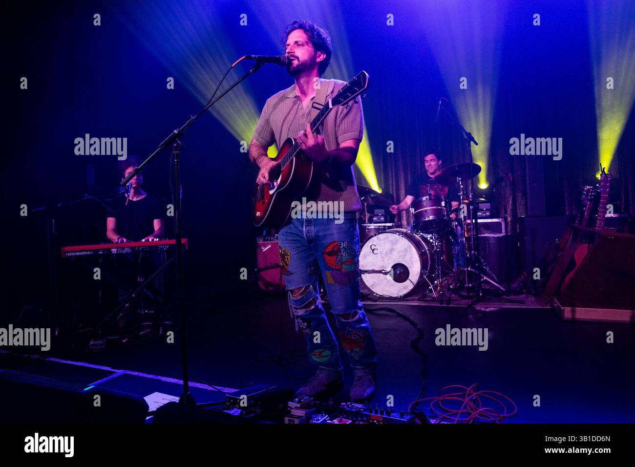 Zack Feinberg performs at the Zack Feinberg Call It A Miracle album ...
